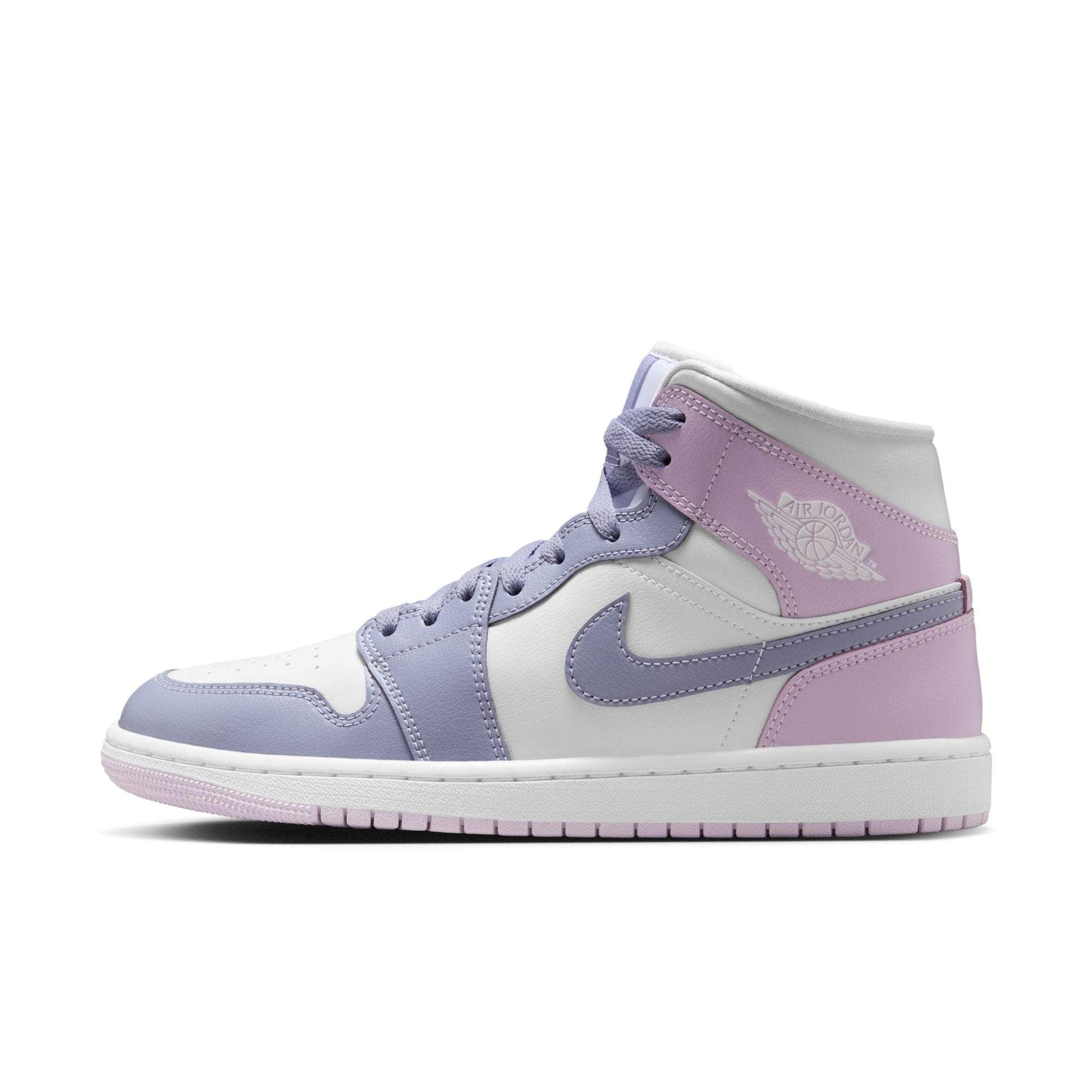 Air Jordan 1 Mid "Indigo Haze Doll White" - Women's