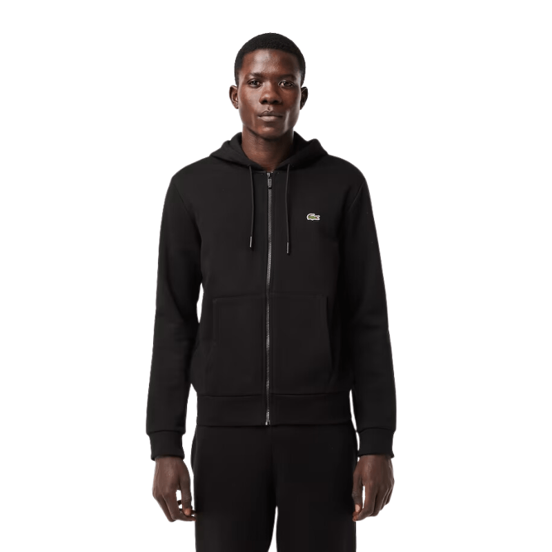 Lacoste Fleece Zip-Up Hoodie - Men's