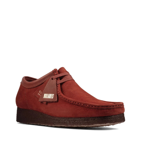 Clarks Wallabee Burgundy Low - Men's - GBNY